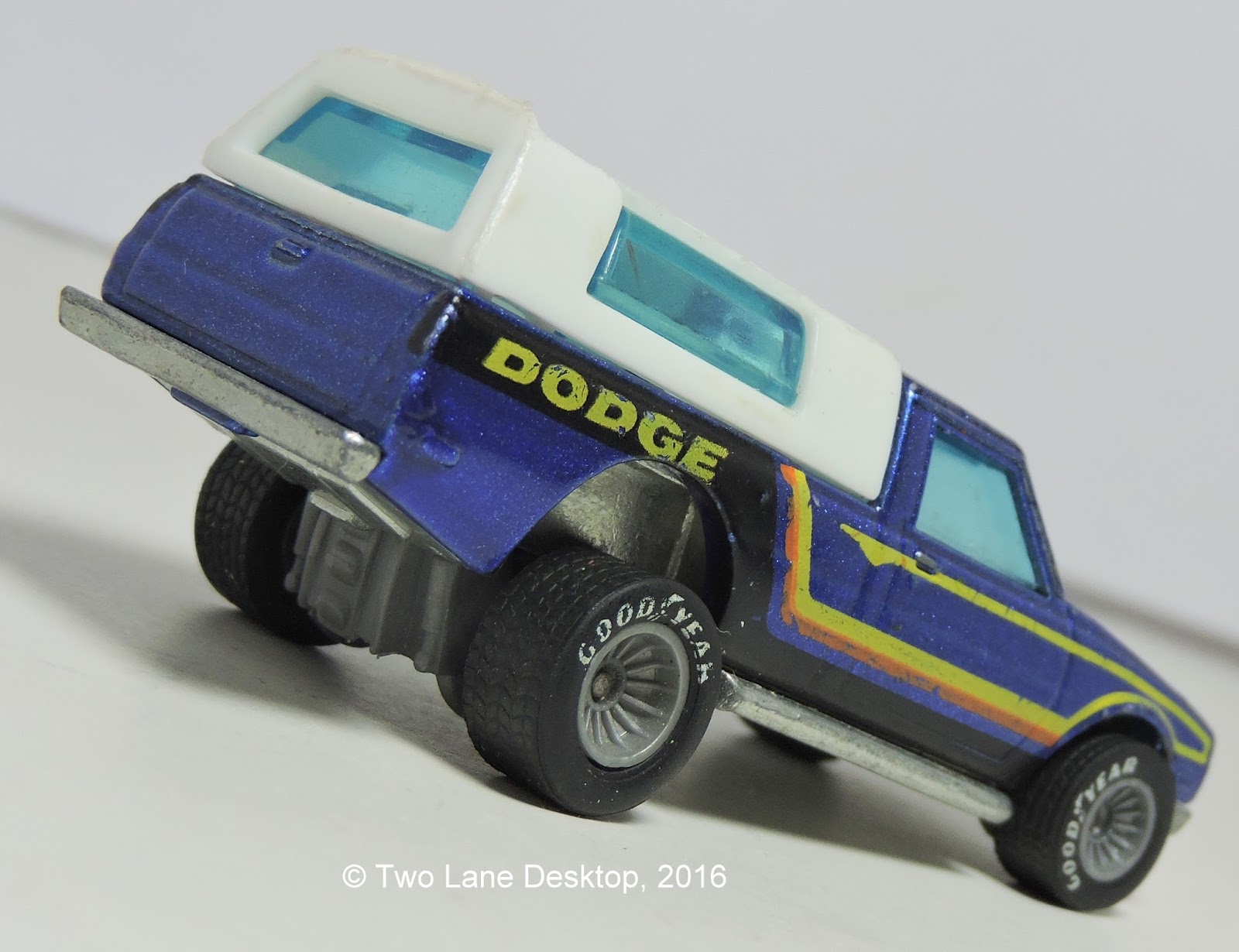 Hot Wheels Dodge D50 pickup and Vette Van