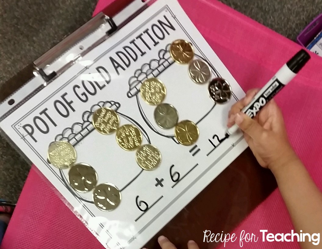 Pot of Gold Addition - Recipe for Teaching