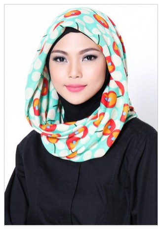 Contoh Model Hijab Modern yang Simple Terbaru 2016