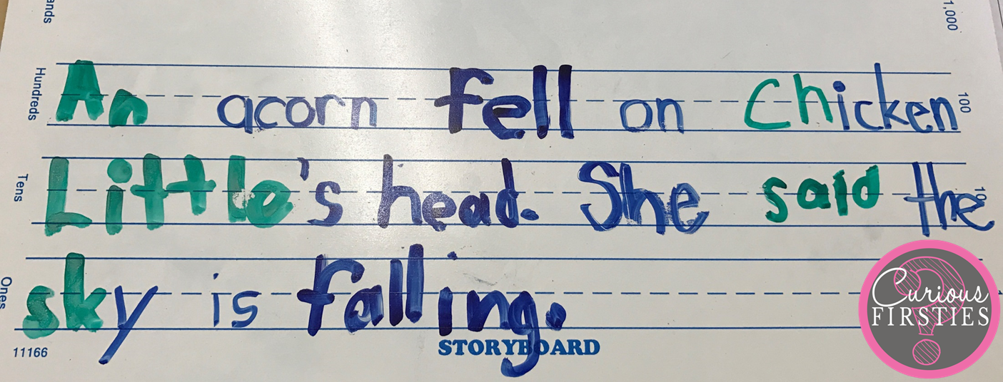 Curious Firsties: Making Interactivie Writing More Interactive