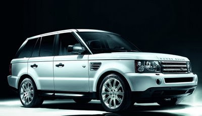 Sports Car: Range Rover White