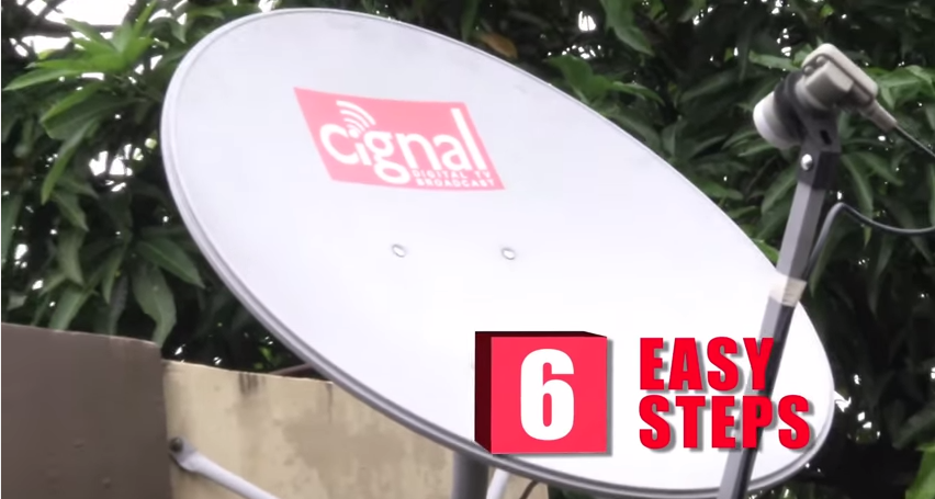 How To Fix Cignal Satelite Disk Reception
