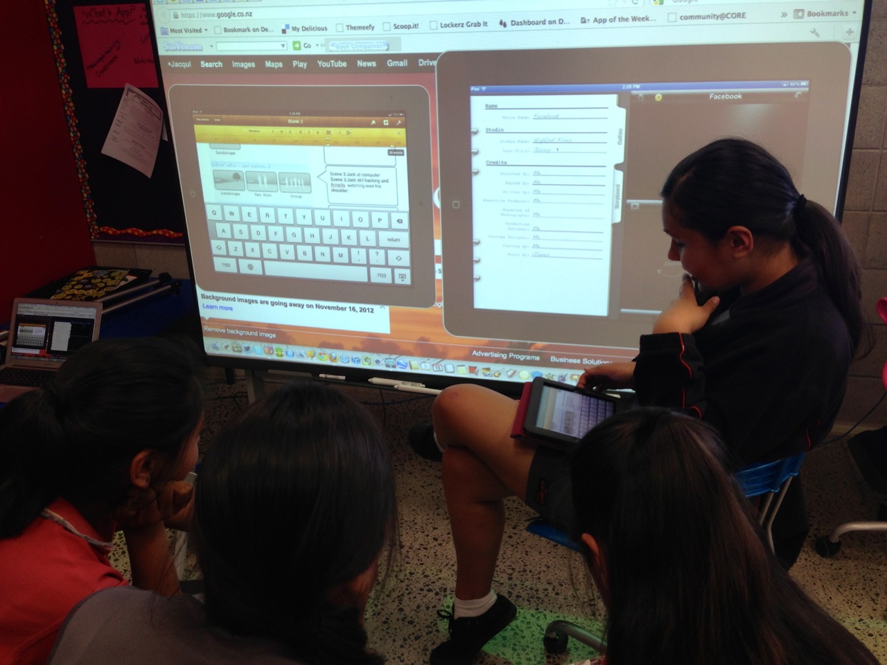 Jacqui Sharp: Collaborating with multiple iPads using Reflector