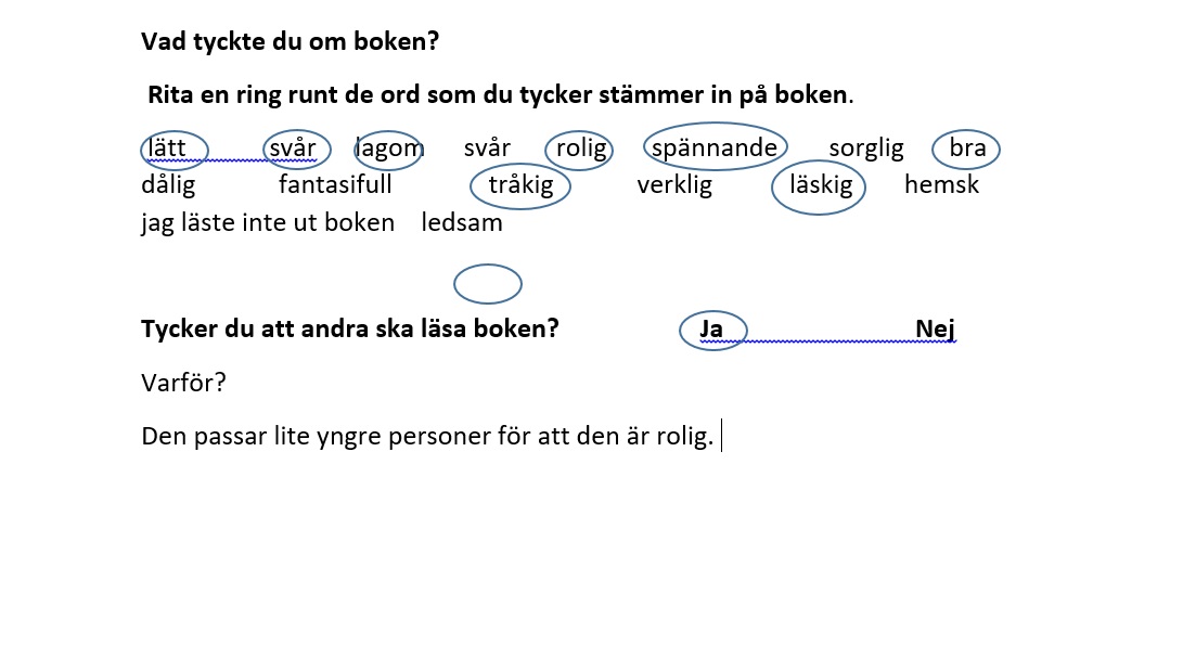 Hannas språkintro: Bokrecension
