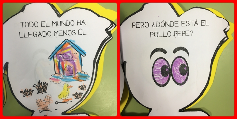 Cole de colores: NUESTRO CUENTO DE: "EL POLLO PEPE VA AL COLEGIO"