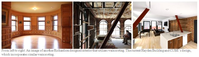 Two Views from the Scaffolds of the Hayden Building - Historic Boston ...