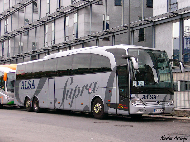Autobuses de Bizkaia: Mercedes Travego II L de Alsa Supra