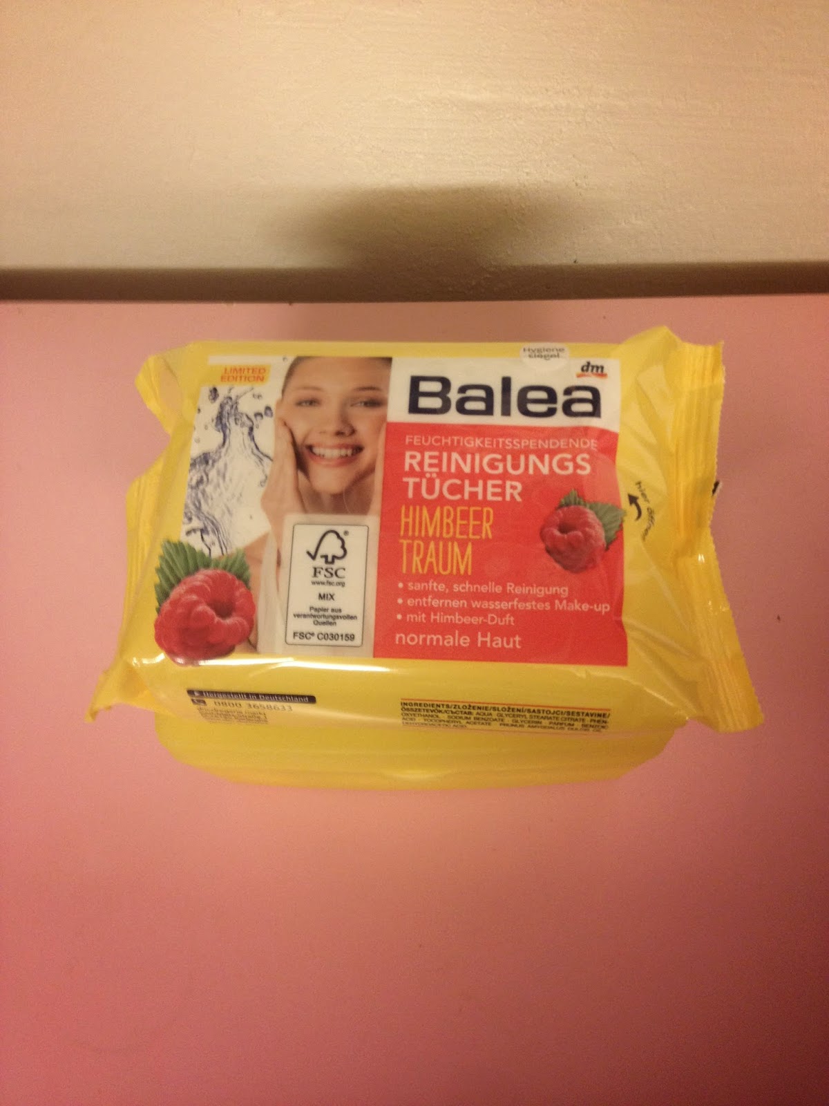 Cherry´s Beauty & Lifestyle Blog: Balea LE - Abschminktücher Himbeertraum