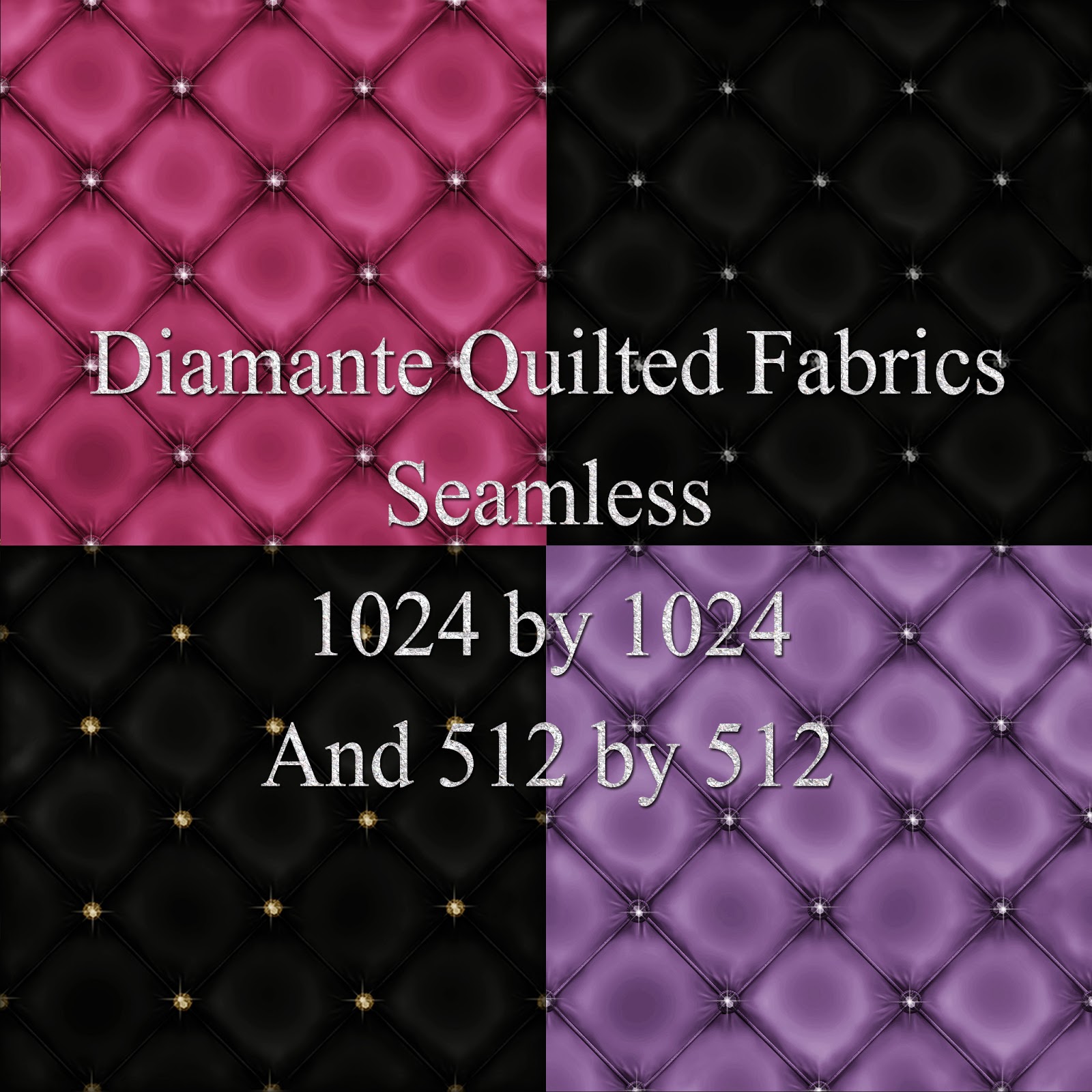 The Total Bliss Guide to Second Life: Game Textures - Diamante Quilted ...