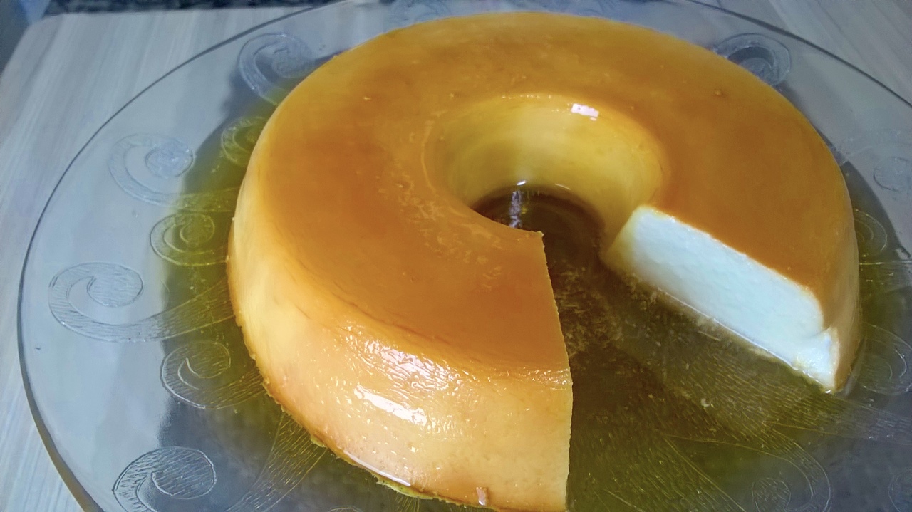 Mil Delícias na Cozinha: PUDIM SÓ COM DOIS INGREDIENTES.