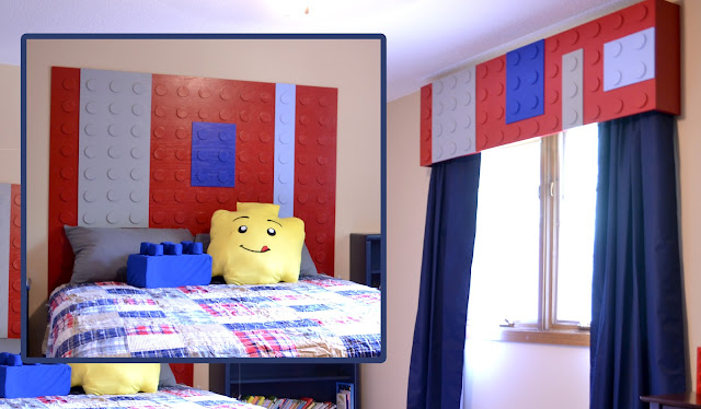 heidi schatze: LEGO Vaughn: Headboard & Cornice