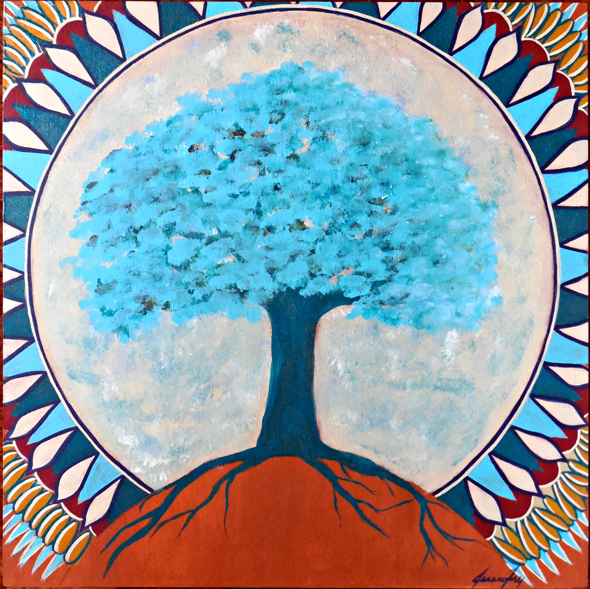 Conscious Art Studios: Sacred Tree Sacred Moon
