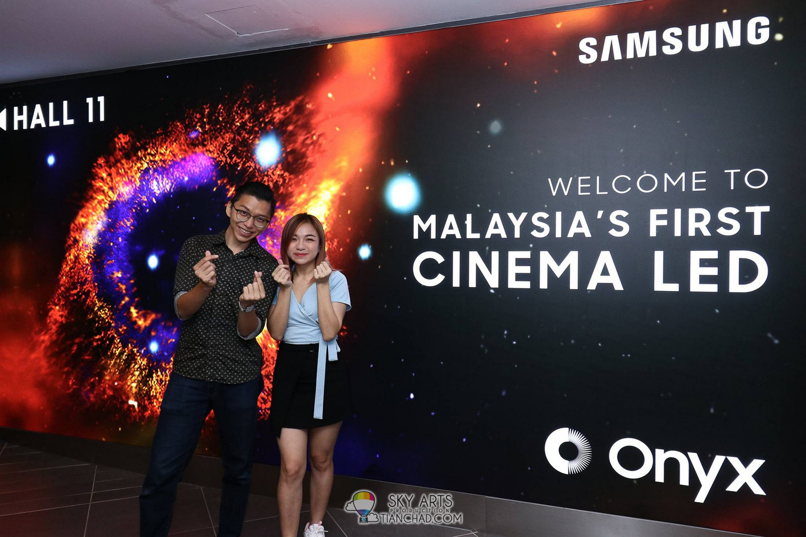 Malaysia's First Onyx Cinema LED Screen in Golden Screen Cinemas #OnyxGSC