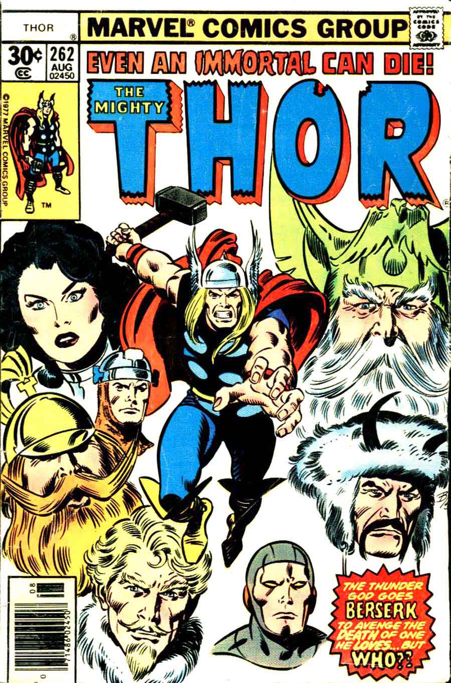 Thor #262 - Walt Simonson art - Pencil Ink