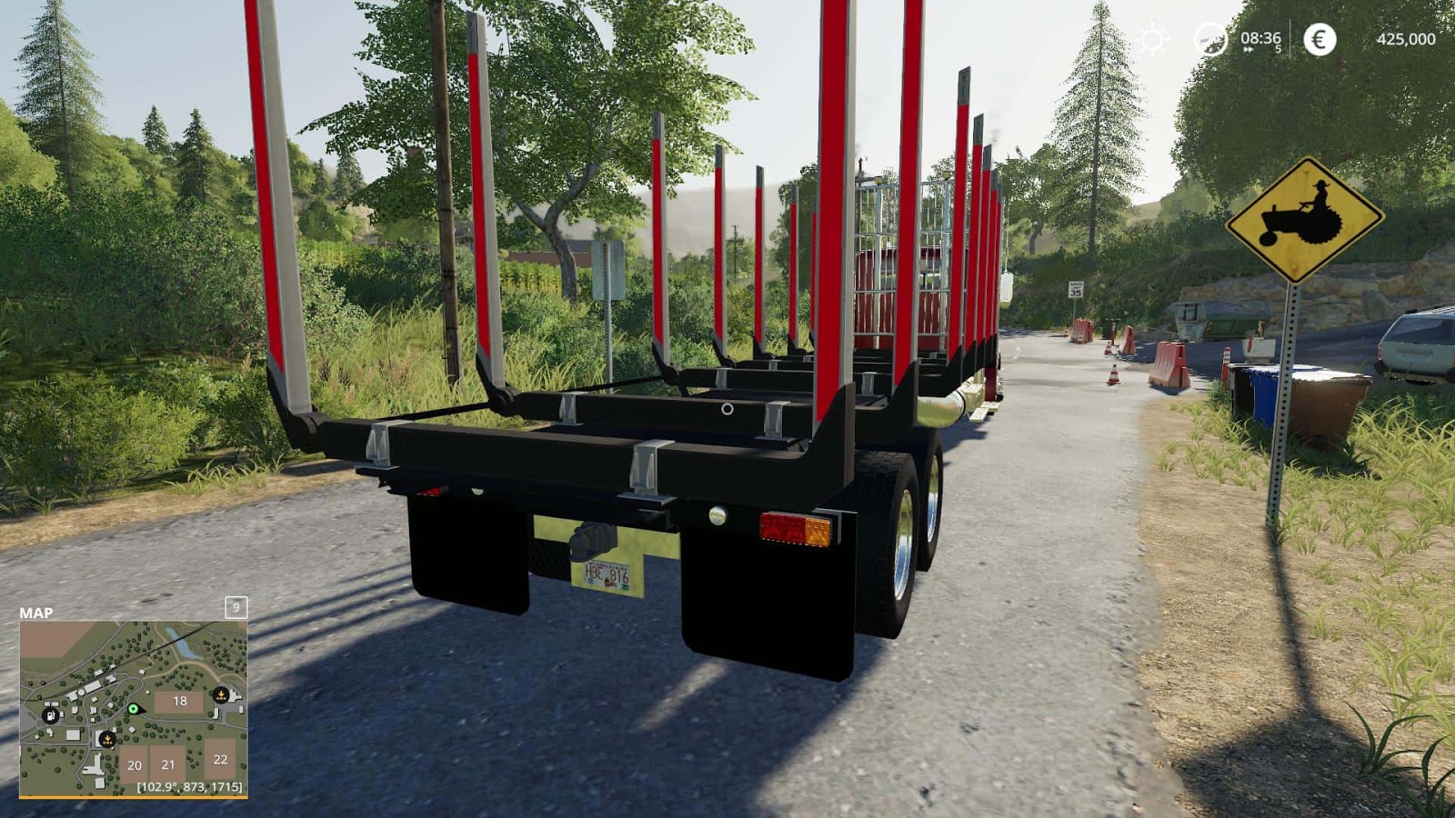 FS19 Peterbilt log truck v1.0 - FS 19 & 22 USA Mods Collection
