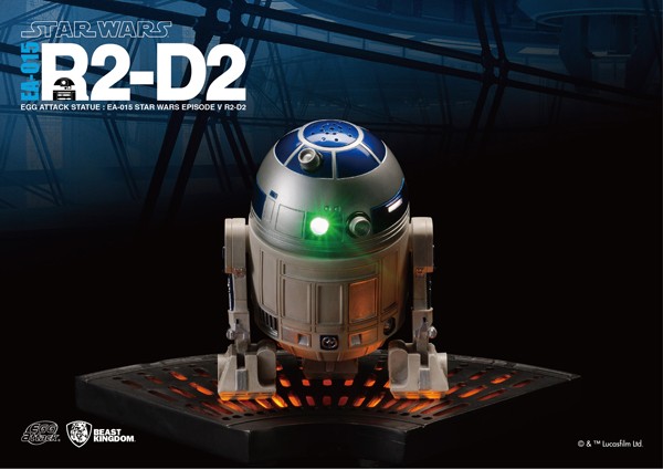 BLOG DOS BRINQUEDOS: R2-D2, Egg Attack Statue