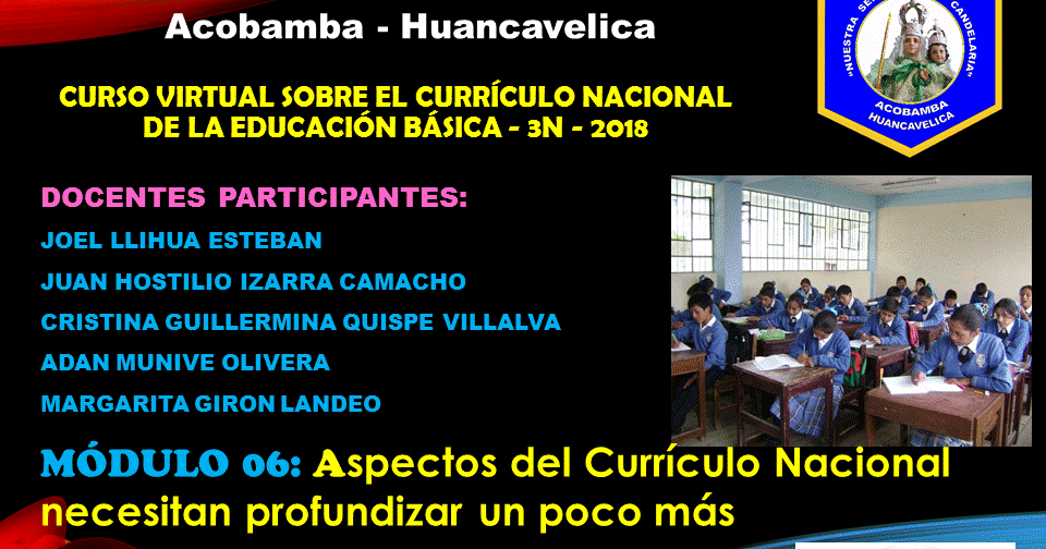 DEFINICIONES CLAVES CNEB: IMPLEMENTACION DEL CURRÍCULO NACIONAL