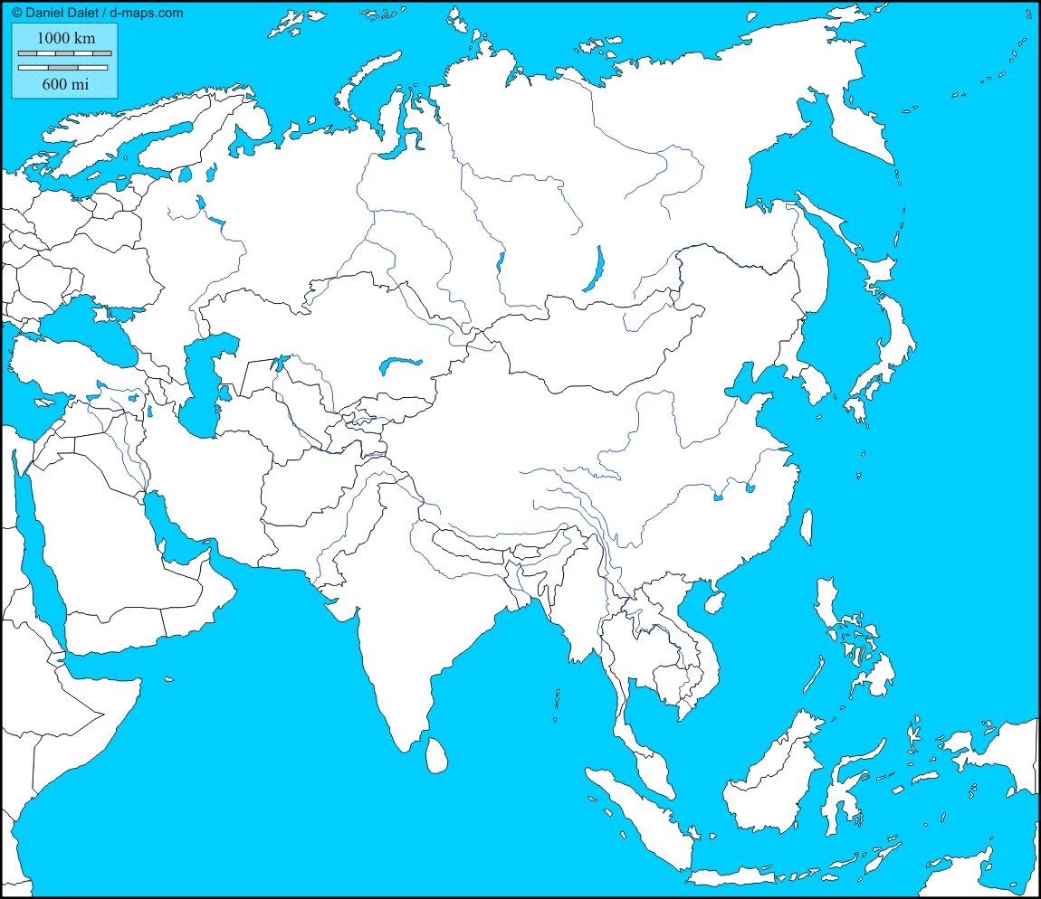 Mapa Mudo Fisico Asia Para Imprimir Imagui Images