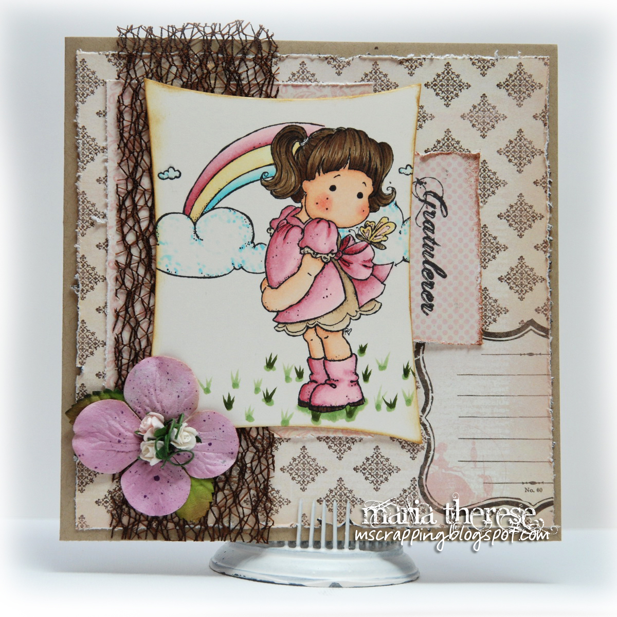 Me myself and scrapping: Bunny Zoe Crafts January Challenge