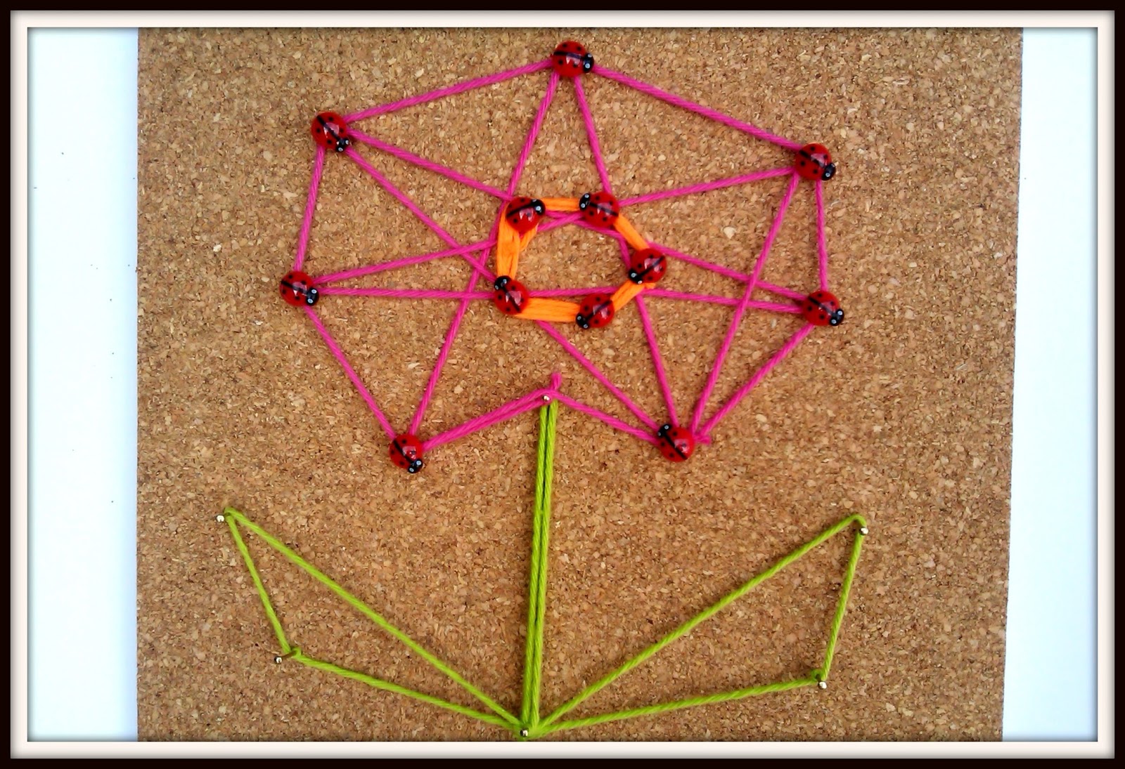 Double Treble Craft Adventures: D.I. Y. Wikki or Bendaroo String Art