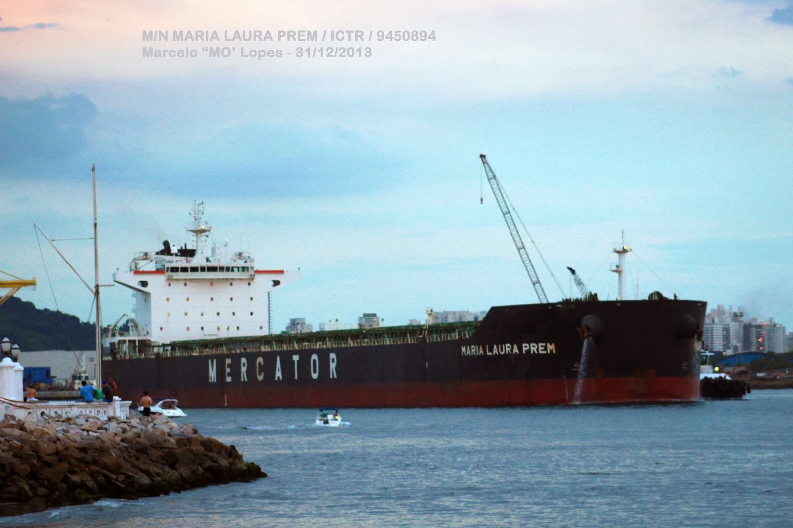 Santos Shiplovers: M/N Maria Laura Prem / ICTR - O último navio a se ...