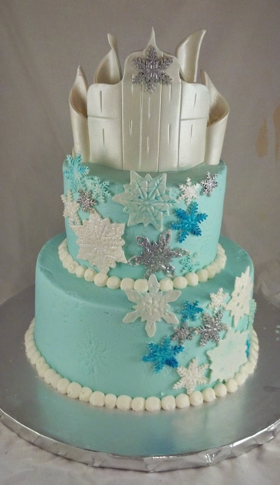 Sugar & Spice Sweets: Elsa's Castle Cake