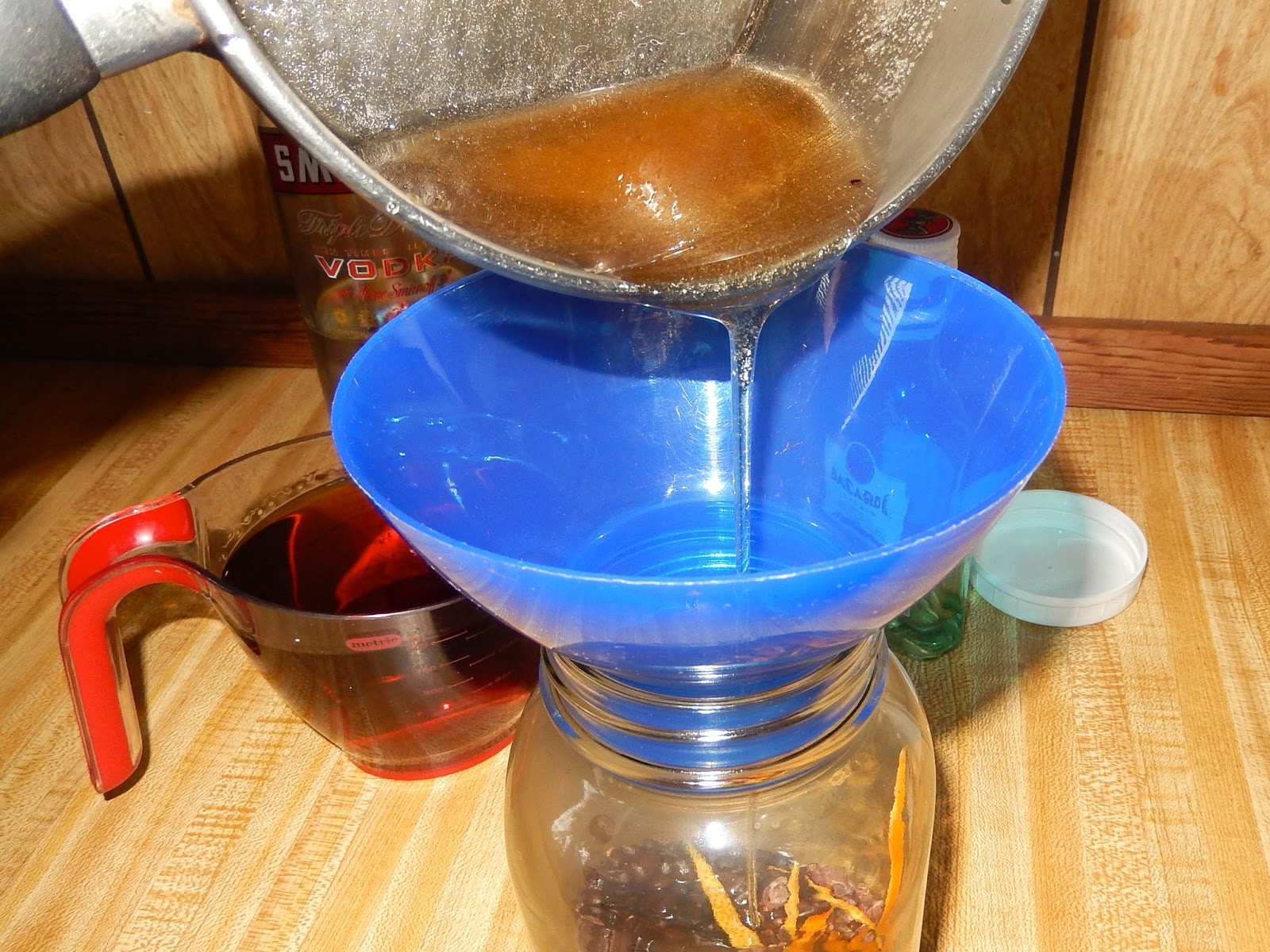 Margy Meanders: Homemade Coffee Liqueur