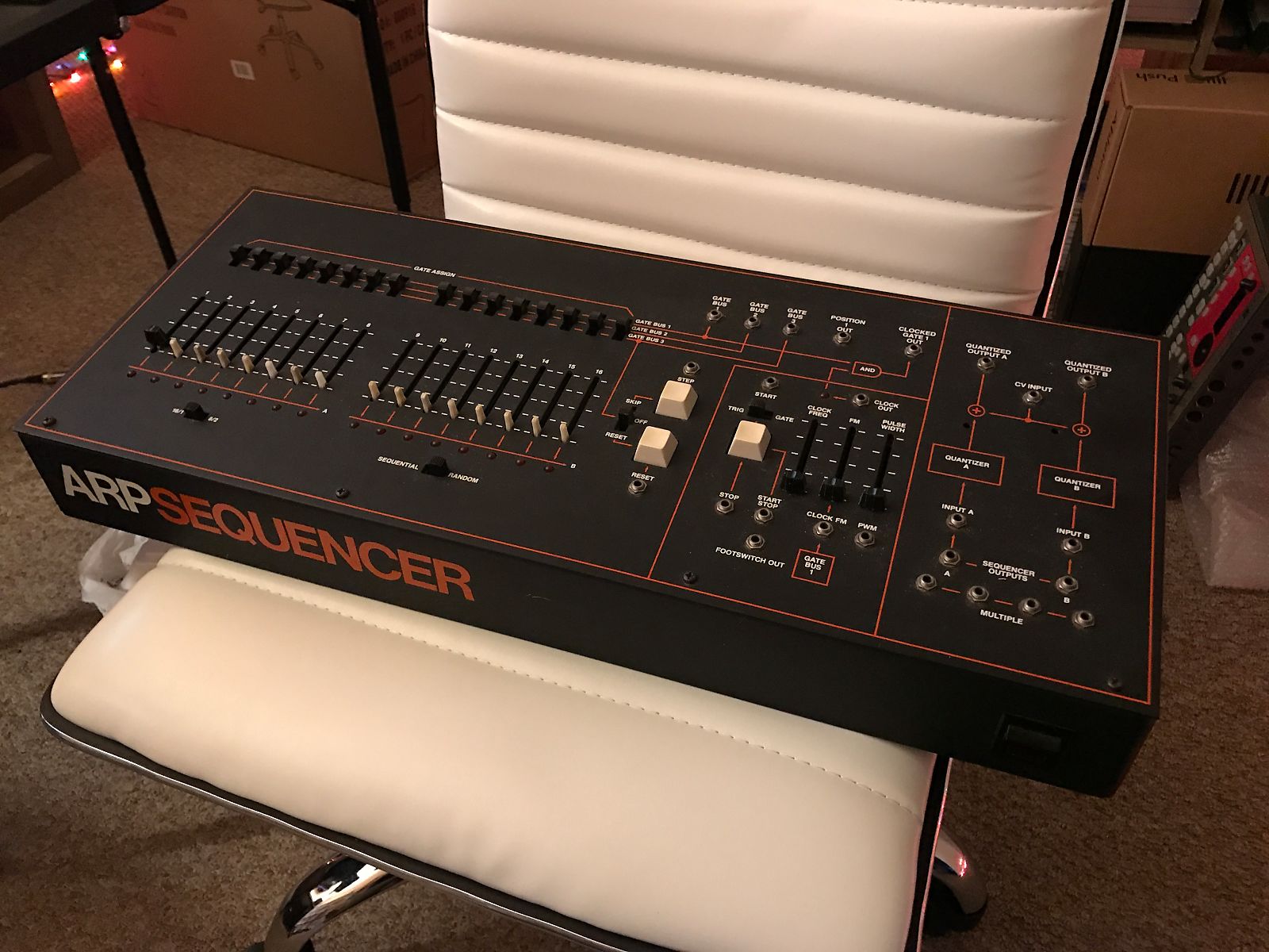 MATRIXSYNTH: ARP 1601 CV/Gate Sequencer