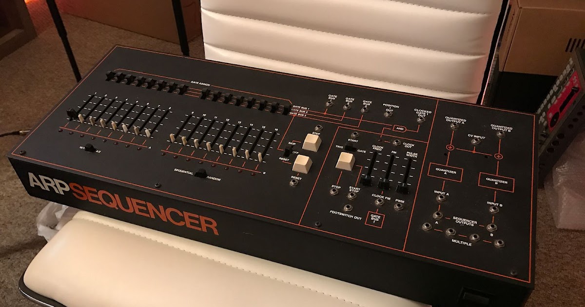 MATRIXSYNTH: ARP 1601 CV/Gate Sequencer