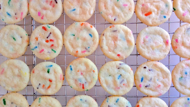 At Home with the Loverbees: GF Funfetti Sandwich Cookies