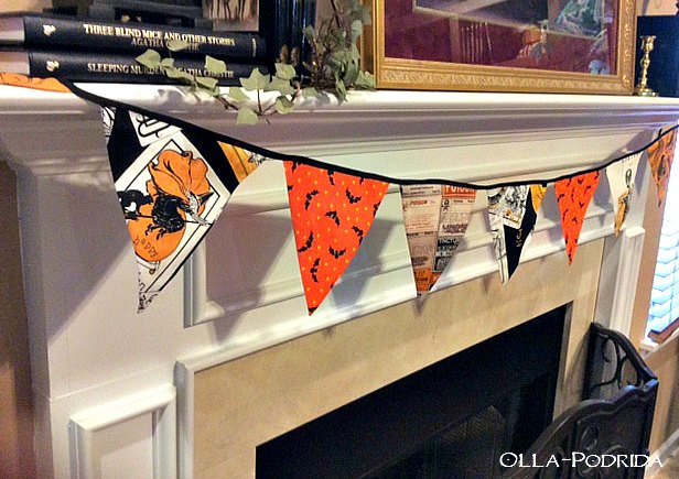 Olla-Podrida: DIY Halloween Bunting