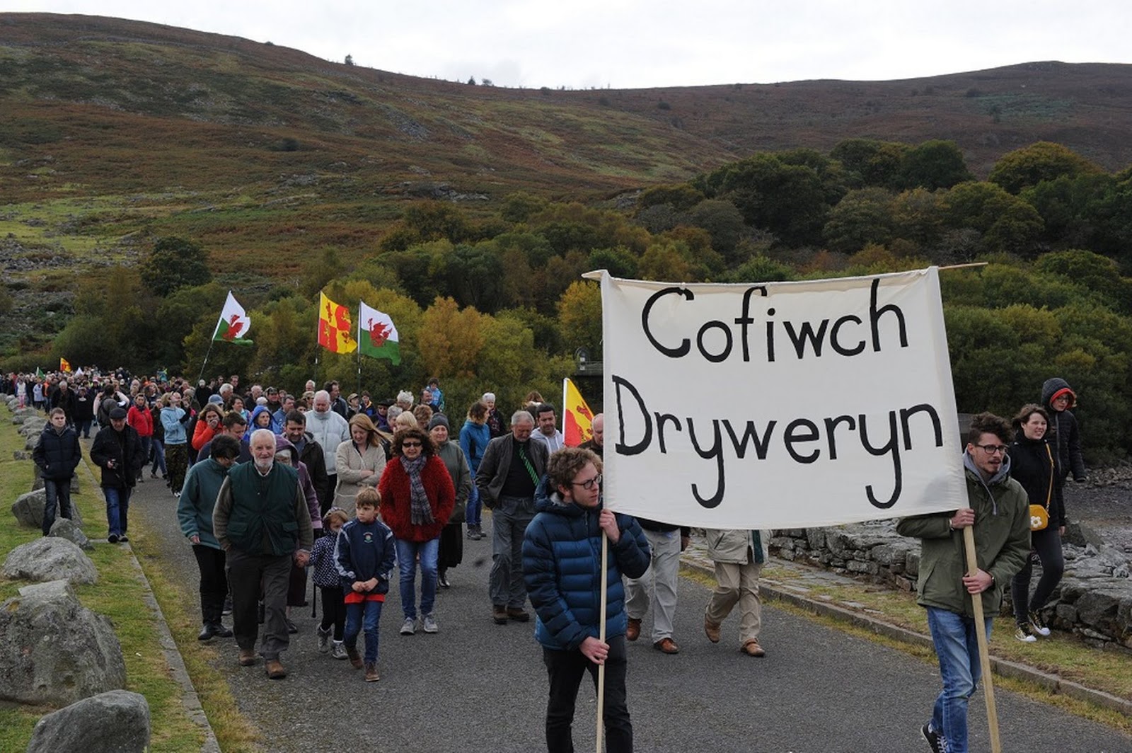 Anniversary of the flooding of the village of Capel celyn in wales to ...