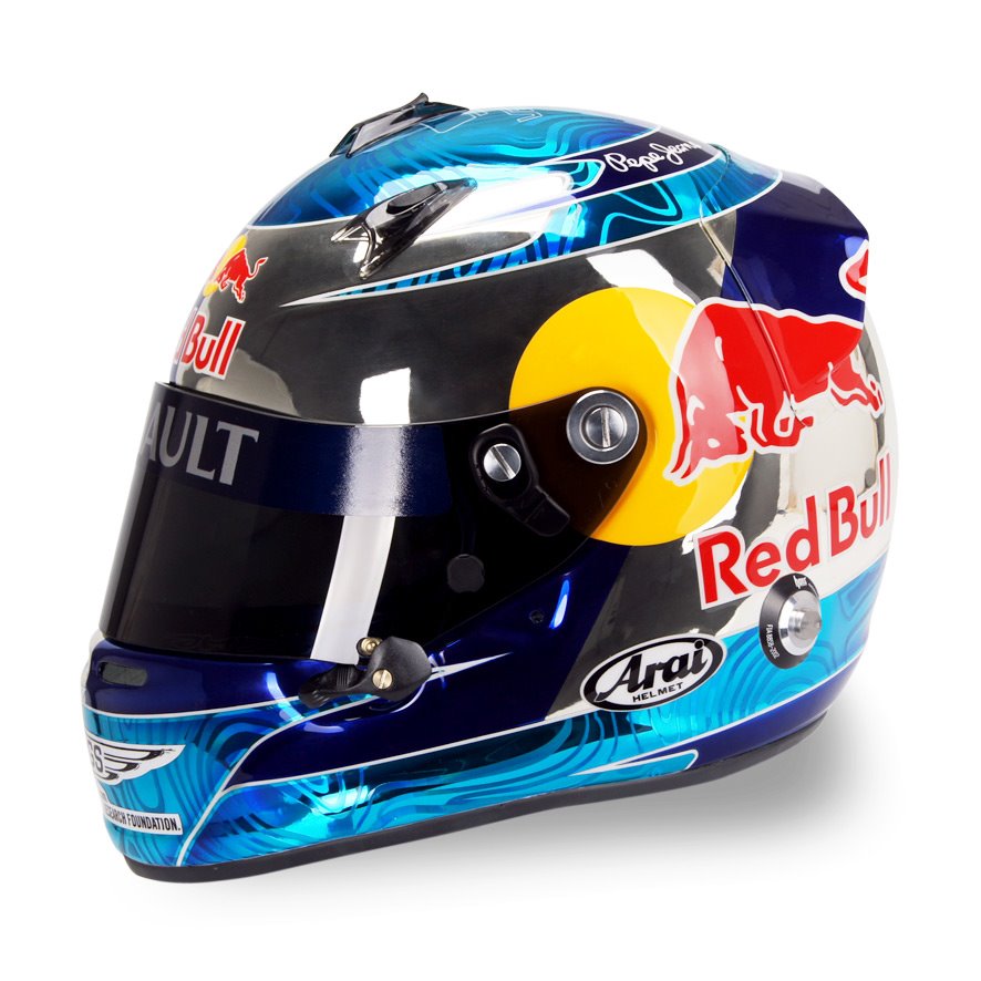 Racing Helmets Garage: Arai GP-6 S.Vettel 2012 by Jens Munser Designs