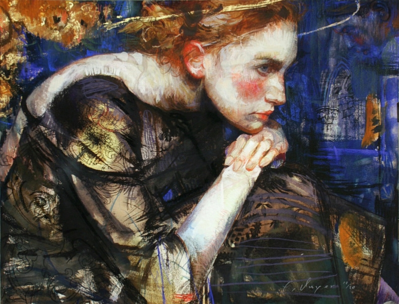 Charles DWYER | Catherine La Rose ~ The Poet of Painting
