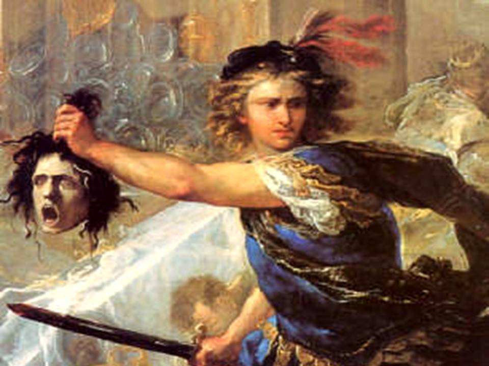 Pintura De Perseu E Medusa