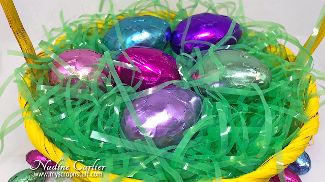 How To Create Foil Easter Eggs With Xyron ~ Nadine Carlier