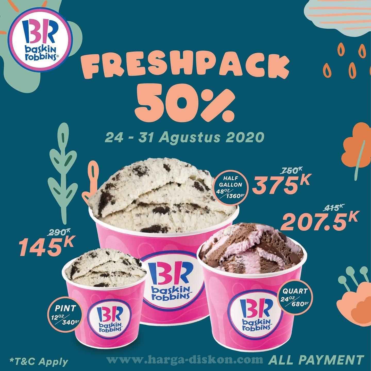 Harga Promo BASKIN ROBBINS Terbaru