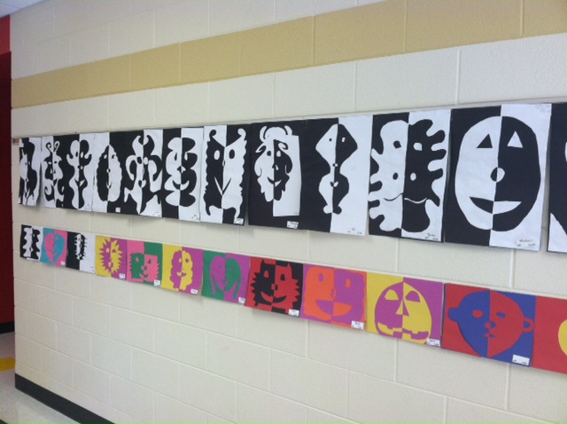 Positive & Negative Space Collage