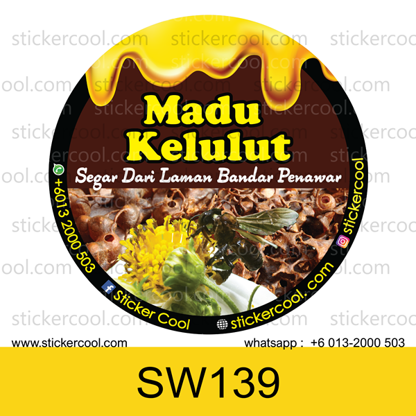 Sticker Cool - Tempah Sticker Online: STICKER WARNA