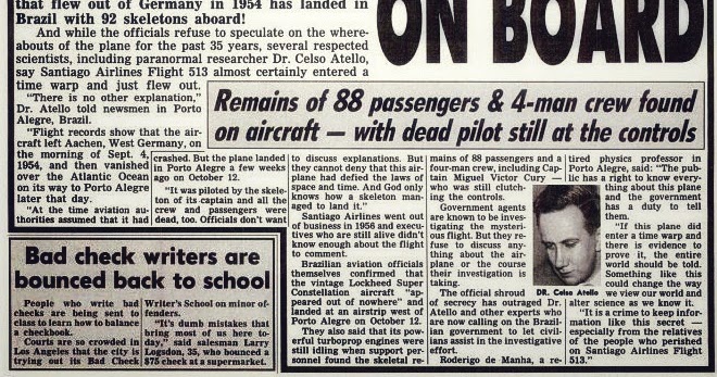 Santiago Flight 513 Takes Off From Germany And Landed In Brazil After ...