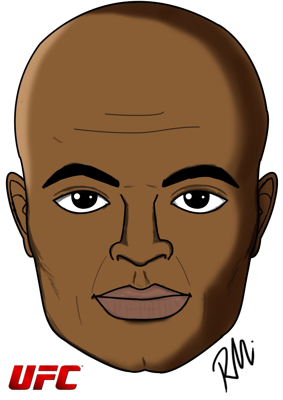 Ilustras & Caricas: Homenageando... Anderson Silva!