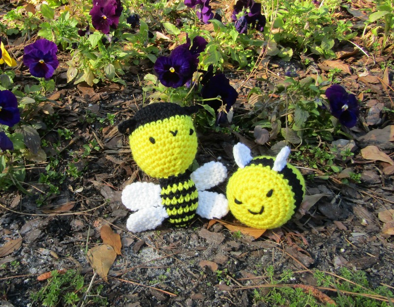 Crochet, Crafts, and Cute Critters: Handmade Honey Bee in Crochet