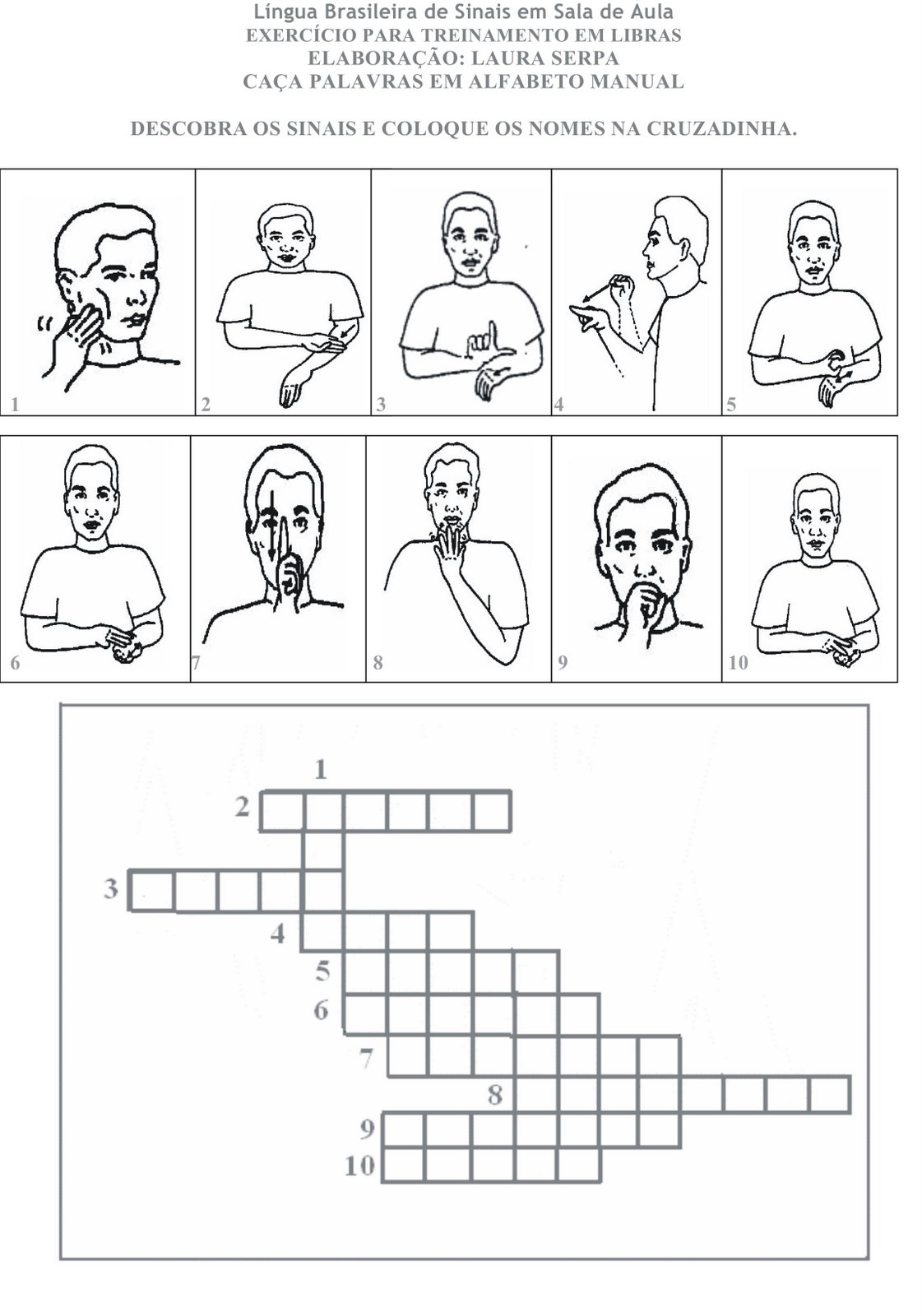CAIE - CENTRO DE APOIO À INCLUSÃO ESCOLAR.: Atividades para AEE.