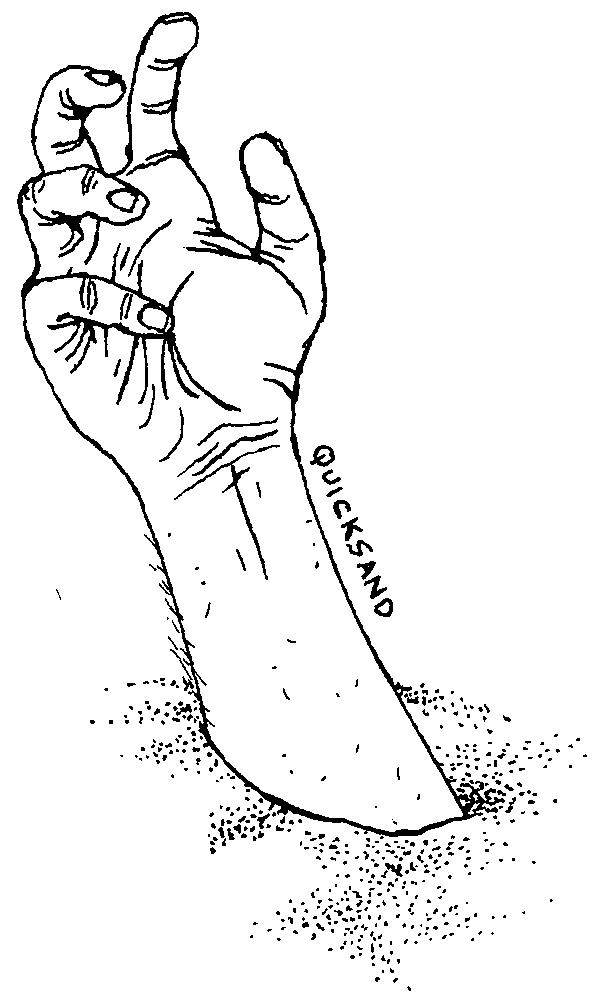 Jungle Girl Quicksand Sketch Coloring Page