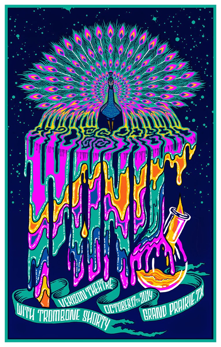 INSIDE THE ROCK POSTER FRAME BLOG: Brad Klausen Black Keys & Widespread ...