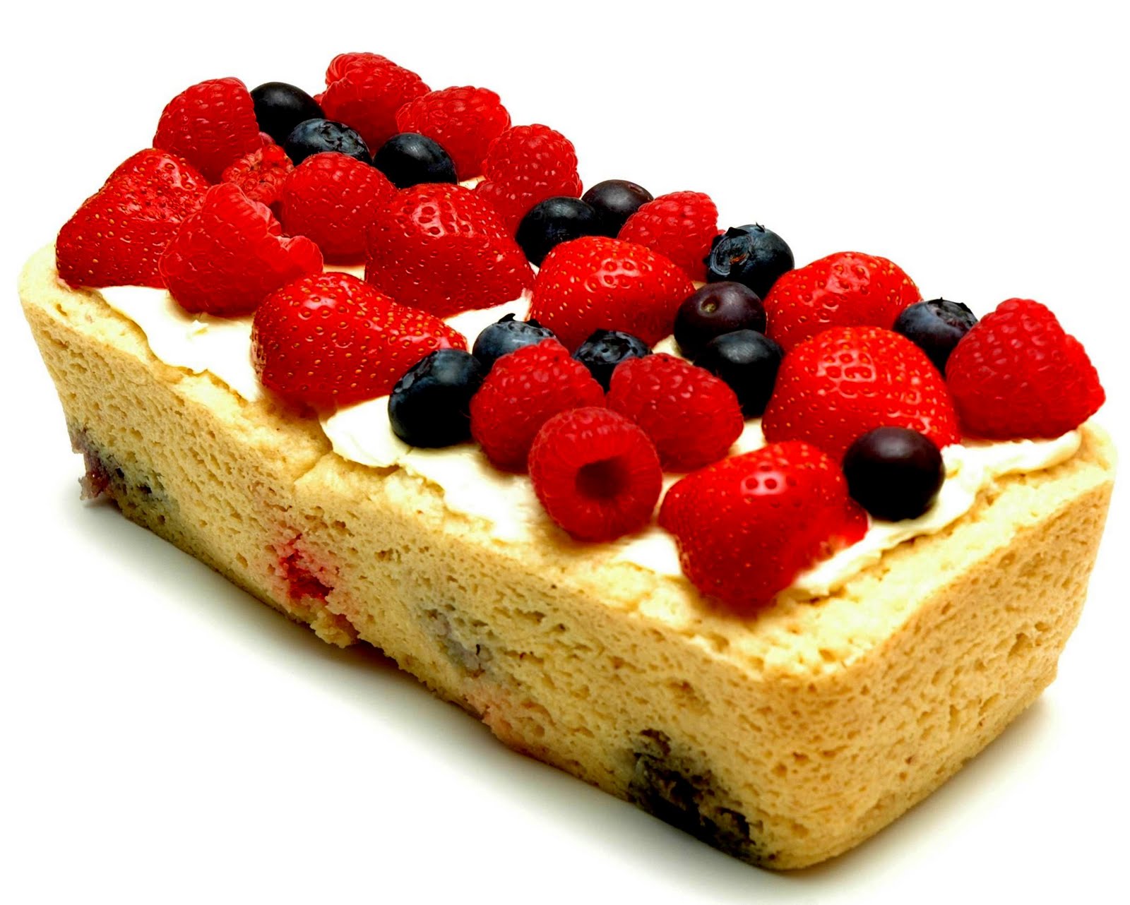 The Low Carb Diabetic: Summer fruits lowcarb sponge cake.