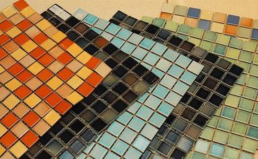 Mozaik art yang membuat bahagia dan sejahtera