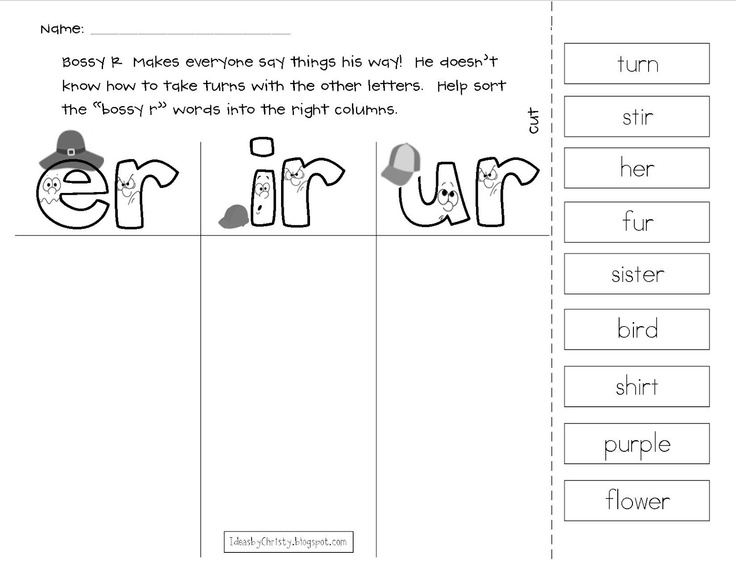 Phonics Workshop: ER, IR, UR