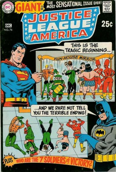 Dave's Comic Heroes Blog: Giant Justice League of America The Fifth