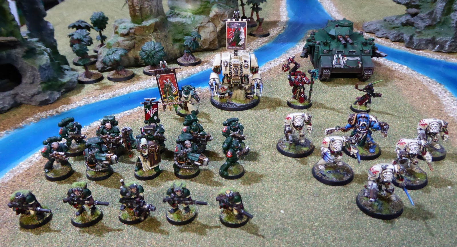 Old School Gaming: Dark Angels: 2nd Edition Army TO-DONE!!!